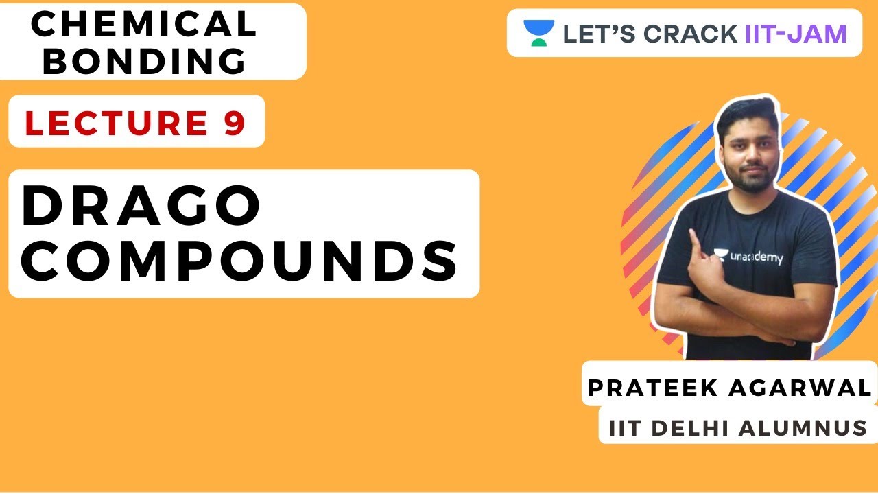Chemical Bonding | Drago Compounds | Chemistry IIT for JAM 2021 ...