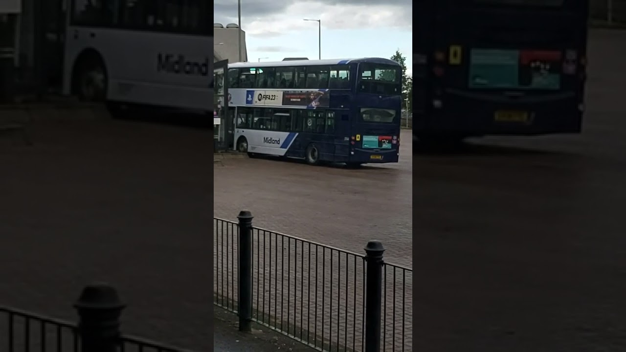 McGills Midland Bluebird Ex First Aberdeen SV08 FYC Volvo Gemini ...