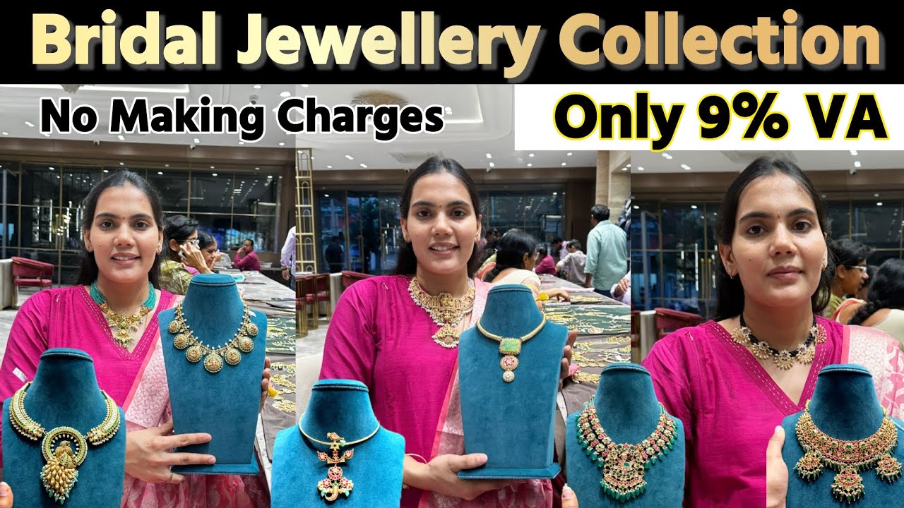 Gold Jewellery Shopping Vlog | Only 9% VA | No Making Charges # ...