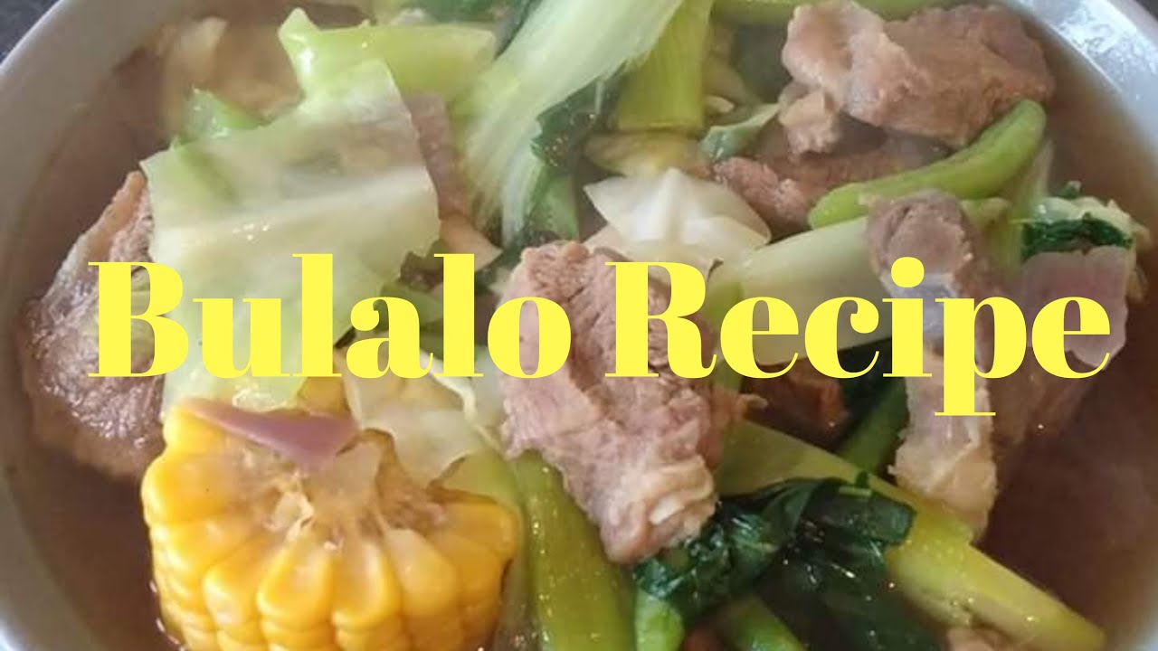 HOW I COOK MY HOME MADE BULALO| FILIPINO DISH | - YouTube