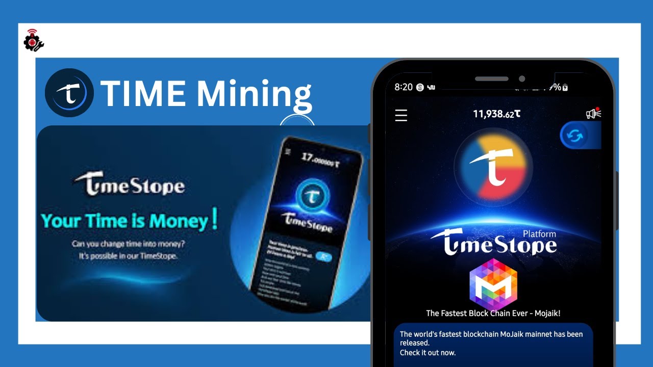 TimeStope | Time Mining | Tau Mining - YouTube