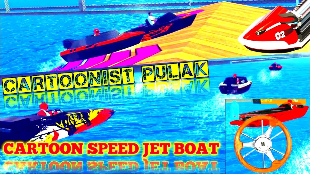 Cartoon Speed Jet Boat For Kids | Cartoon Speed Jet Boat | Cartoon ...