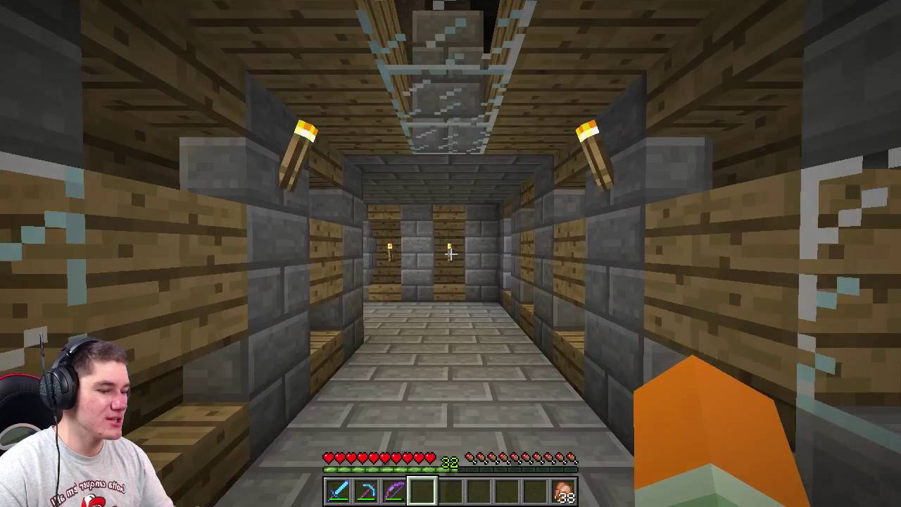 Minecraft #45 - "Podniebna cytadela, brama niebios?!" - YouTube