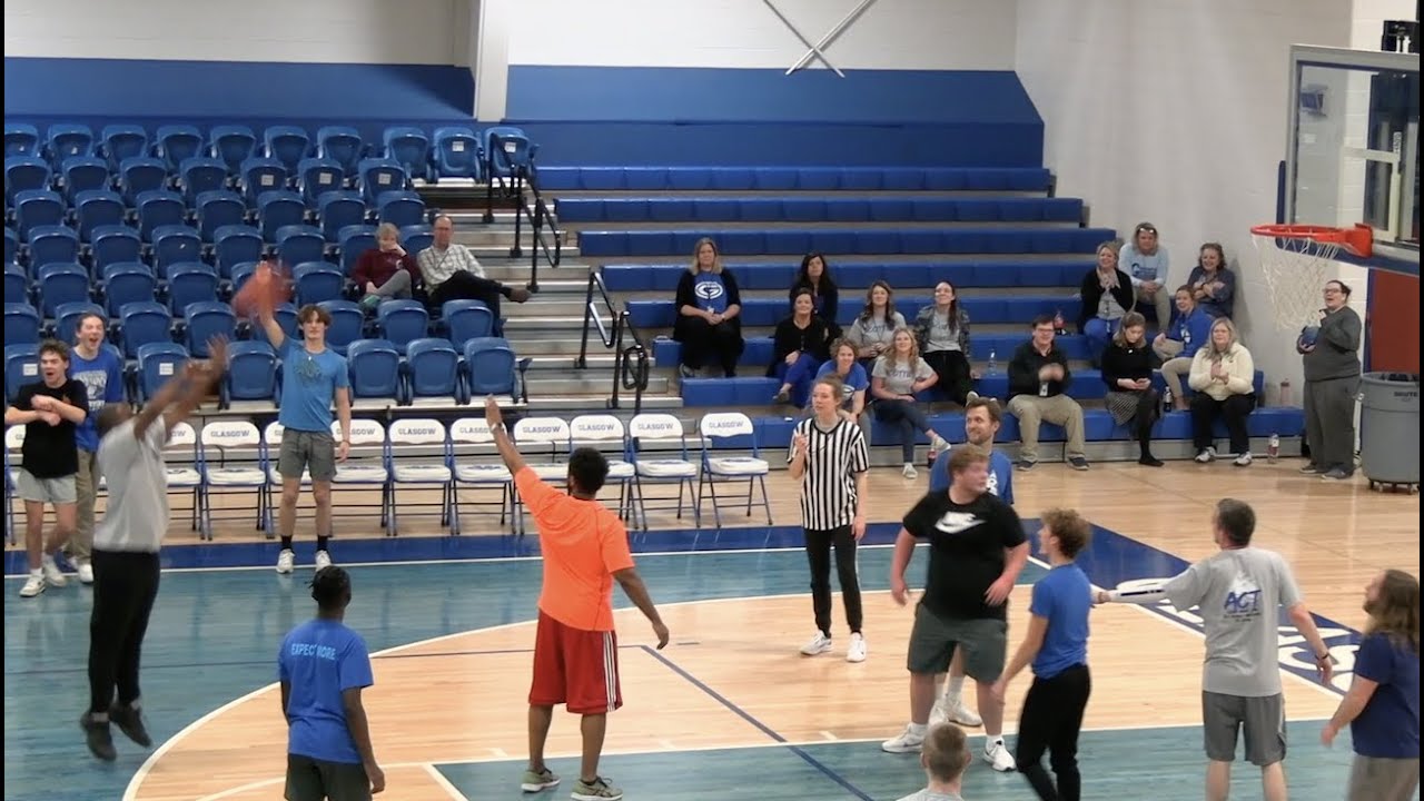 GHS hosts annual student-teacher games - YouTube
