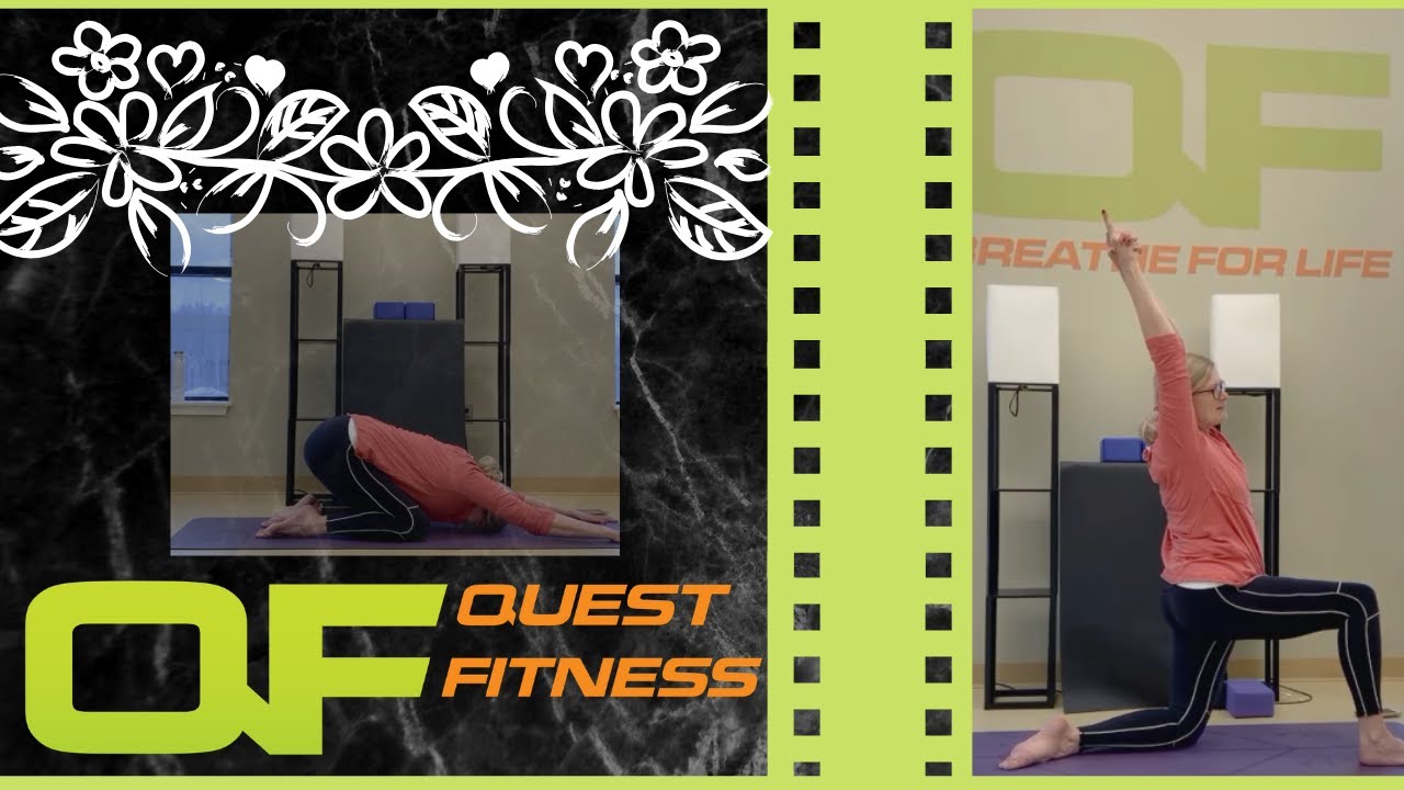 Gentle Yoga flow With Leslie - YouTube