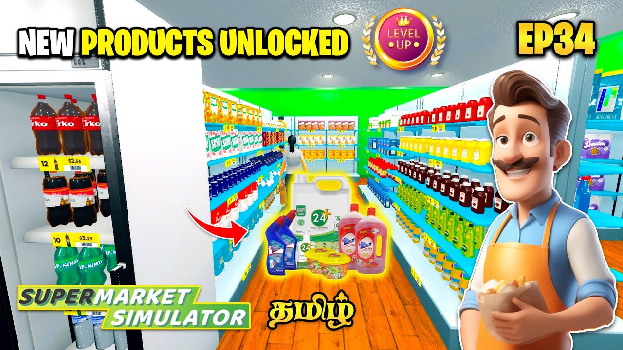 New Products Unlocked & More in Supermarket Simulator || EP34 ...