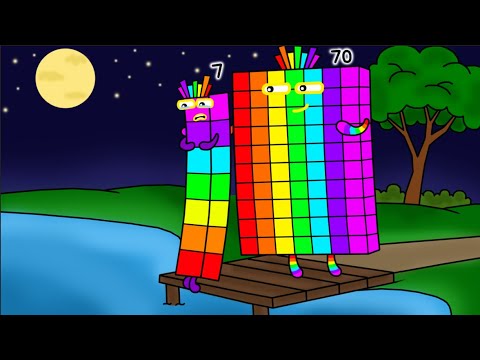 I'm here to listen Numberblocks 7 - Numberblocks fanmade coloring story ...