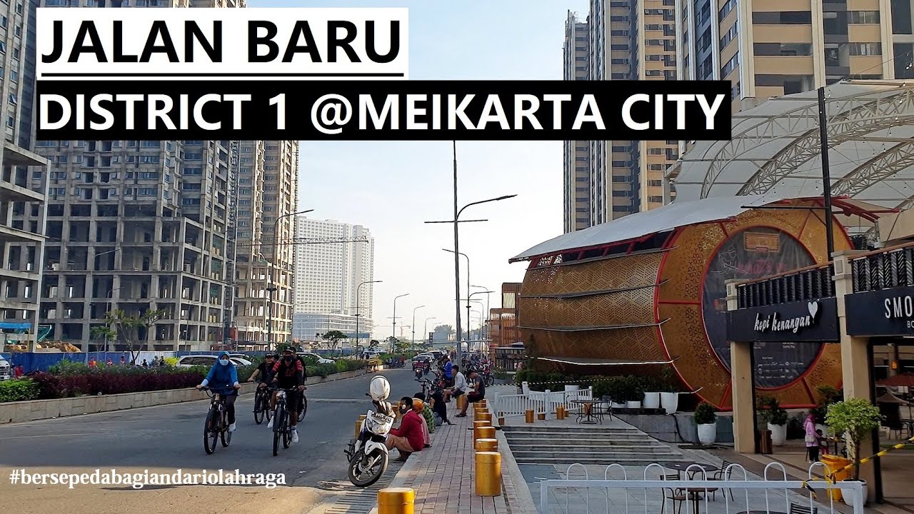 Walking Around Meikarta City ~ District 1 CBD Meikarta a new TOD at ...