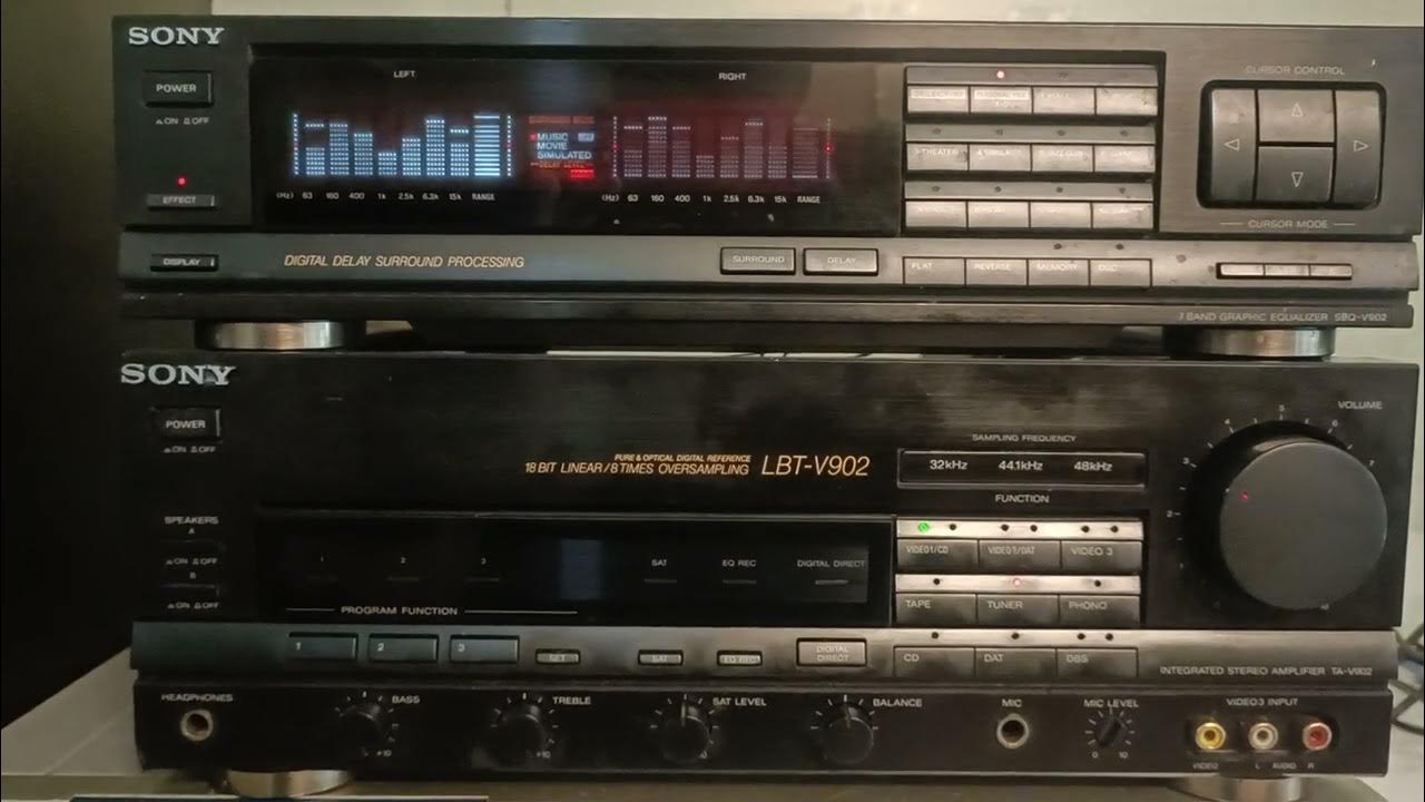 SONY LBT-V902 AMP AND DSP FOR SALE CALL MSG 9828134230 - YouTube
