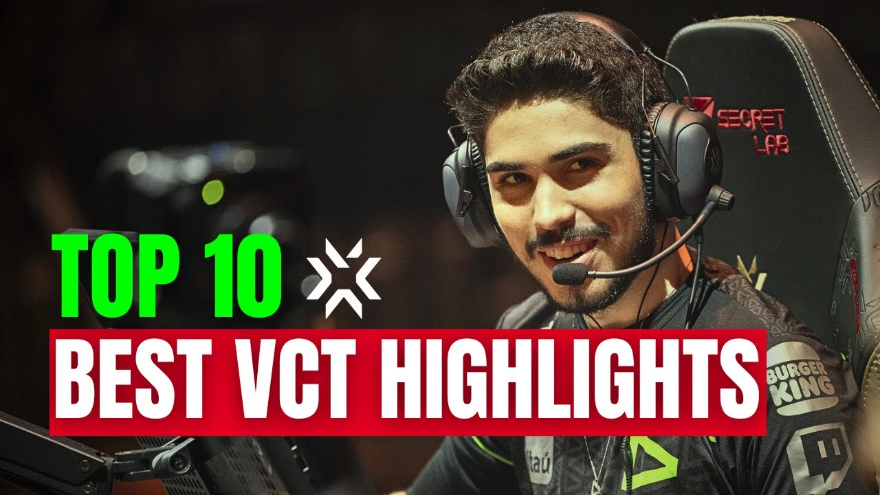 Top 10 Best VCT Highlights | Valorant - YouTube