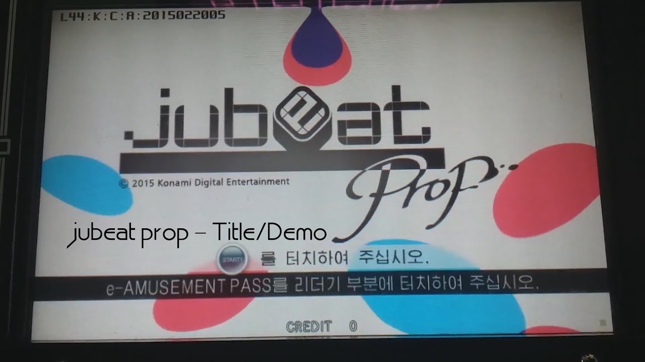 [jubeat prop] Title, Demo - YouTube