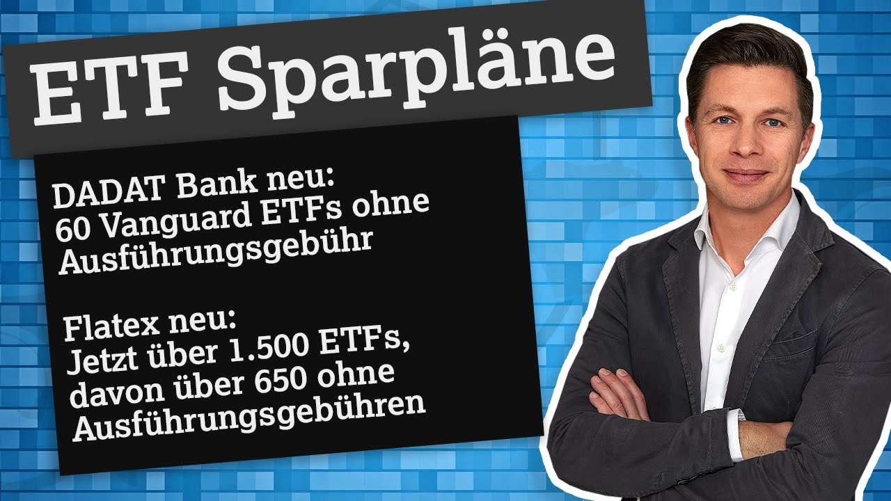 ETF-Boom in Österreich: DADAT & Flatex erweitern Angebot - viele ETFs ohne Ausführungsgebühren ...
