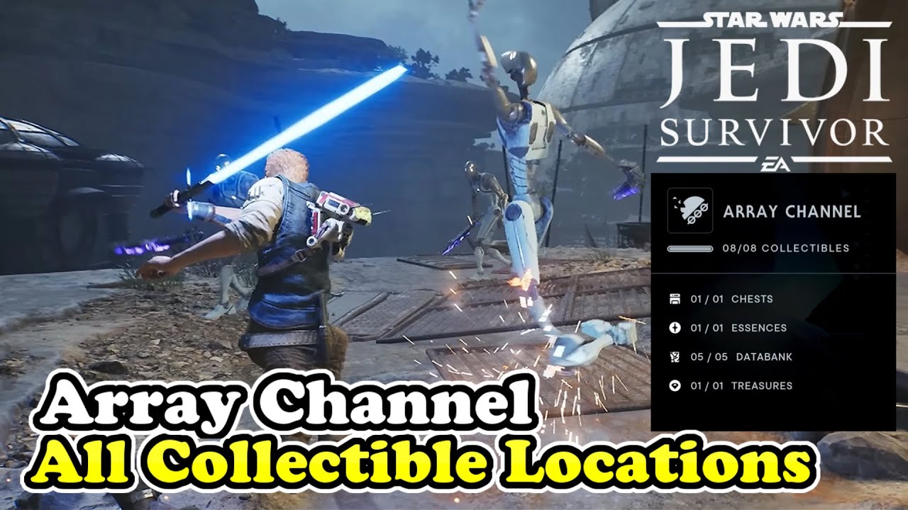 Array Channel All Collectible Locations Star Wars Jedi Survivor (Shattered Moon Collectible ...