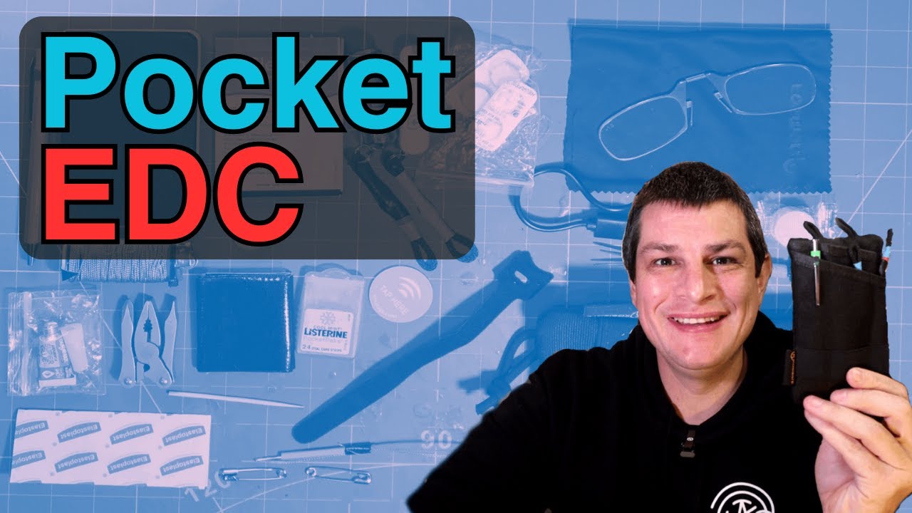 POCKET EDC - Pocket Micro Urban Every Day Carry Kit - YouTube