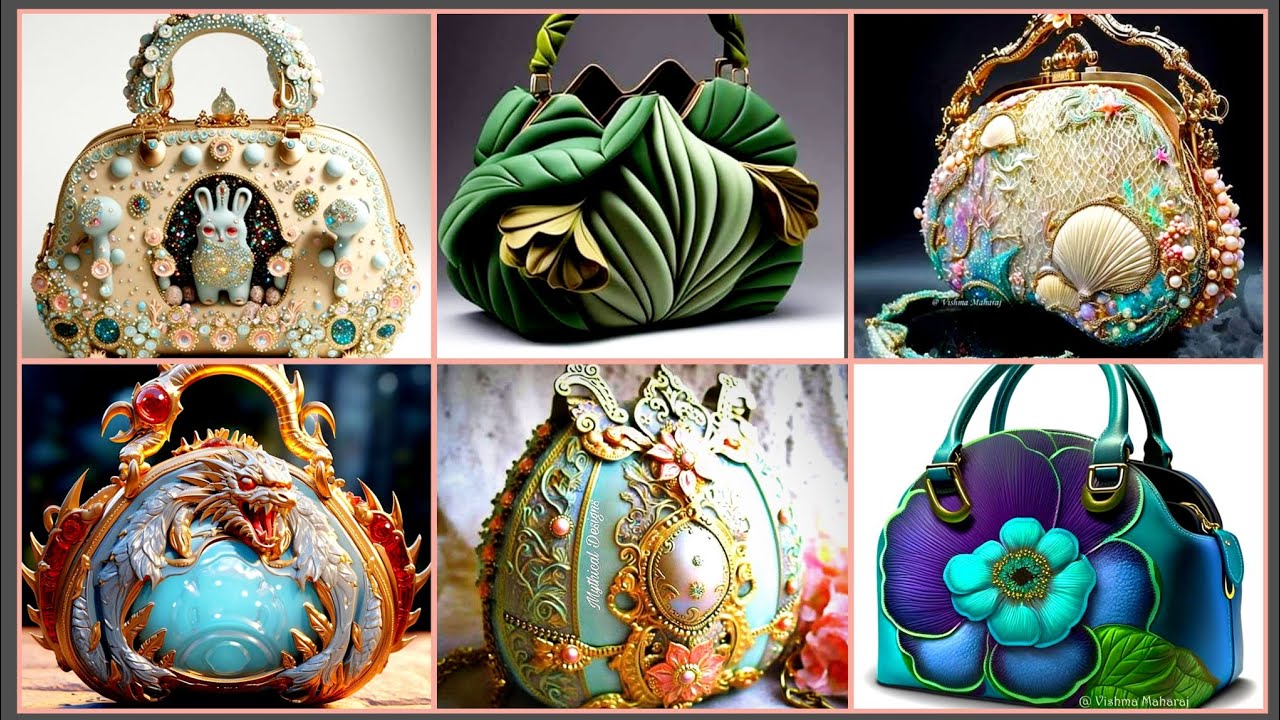 unique and traditional handbag design / handmade bags design purse for ...