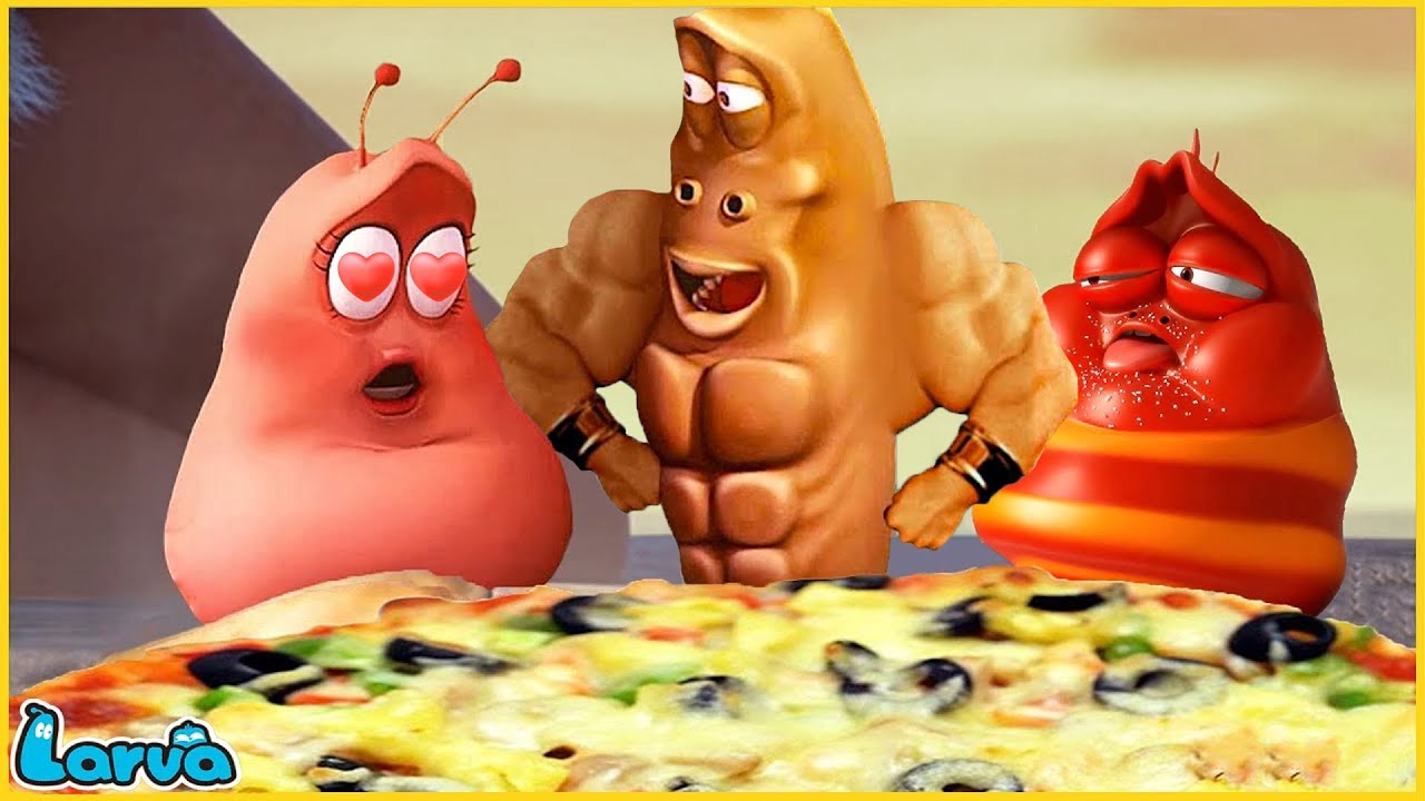 LARVA WEIGHT GAIN - NAUGHTY LARVA - BEST ANIMATED MOVIE 2024 - YouTube
