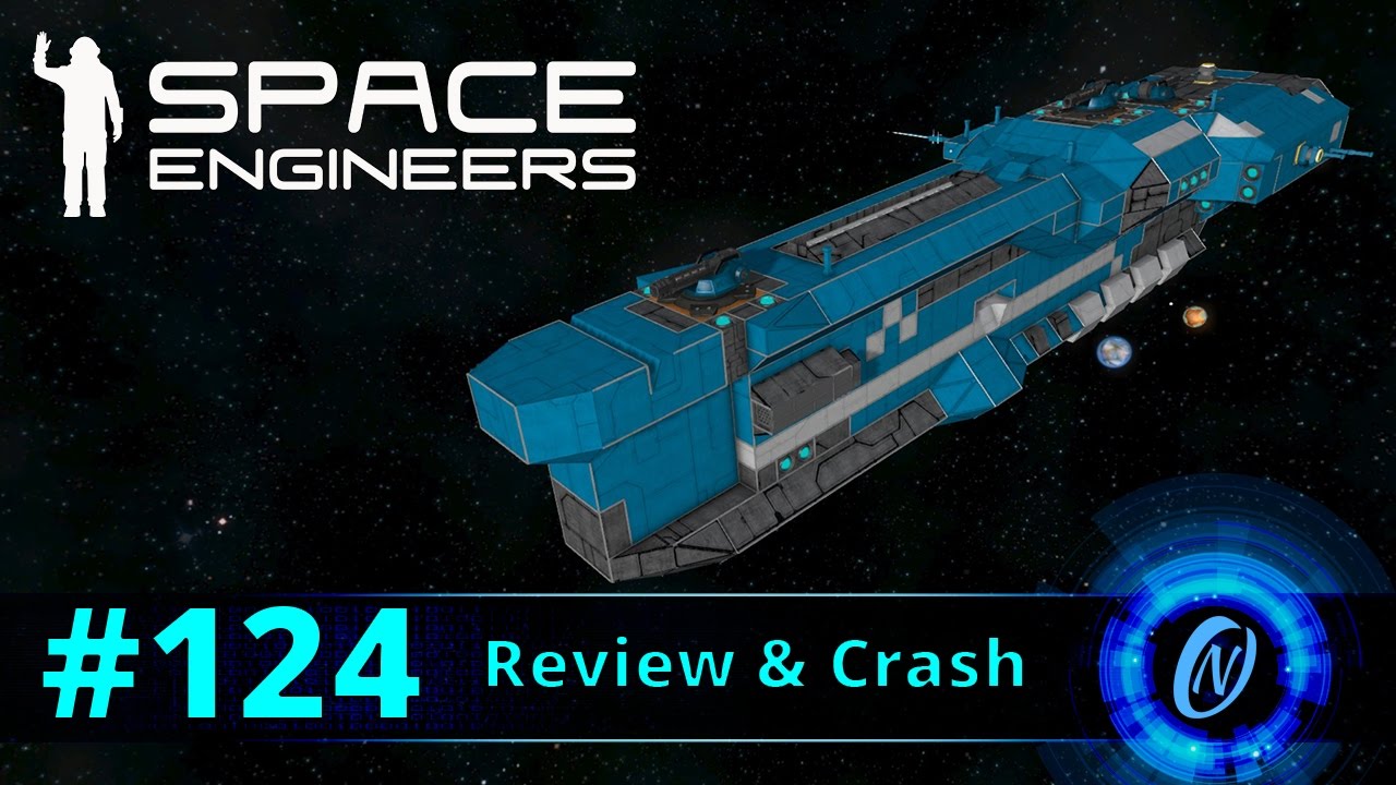 Hiigaran Destroyer Review and Crash! Space Engineers Part 124 - YouTube