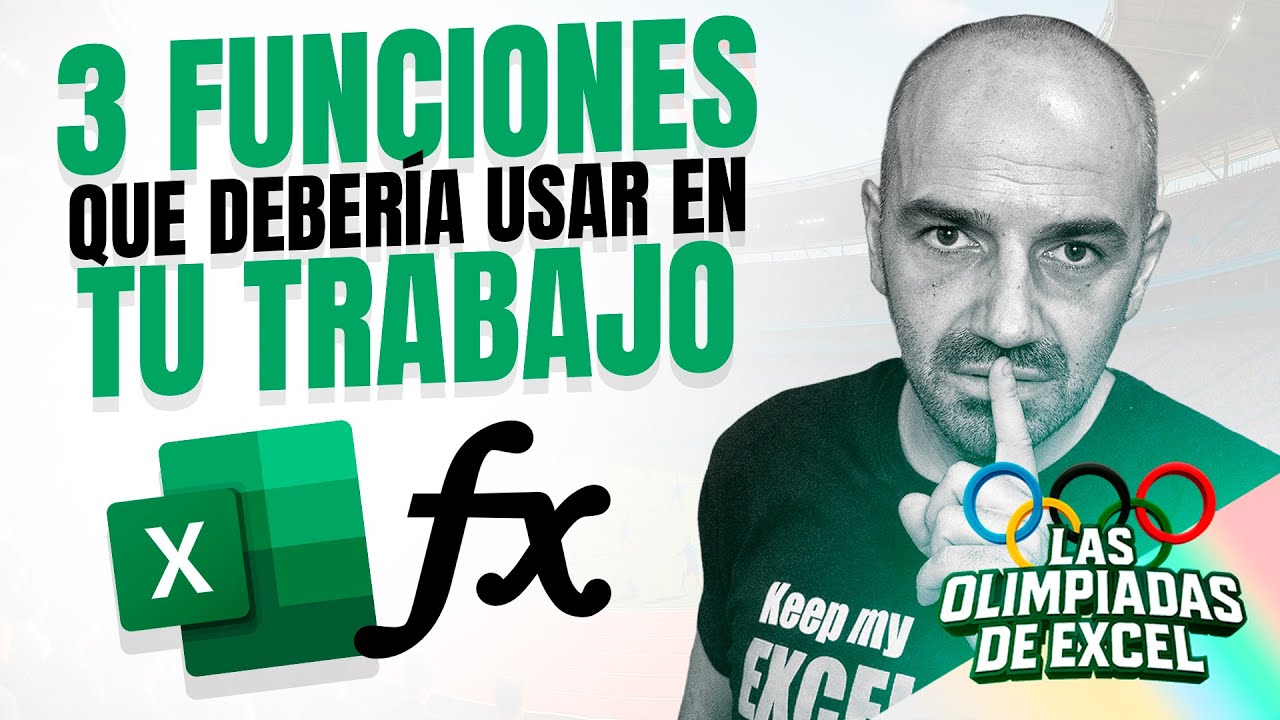3 Funciones de Excel ¡que debes DOMINAR en tu trabajo! - YouTube