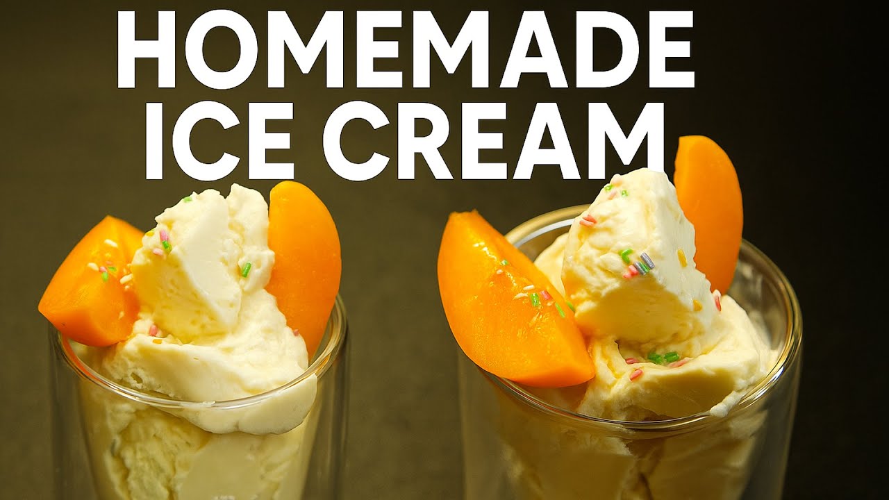 Easy Homemade Ice Cream Without a Machine - YouTube