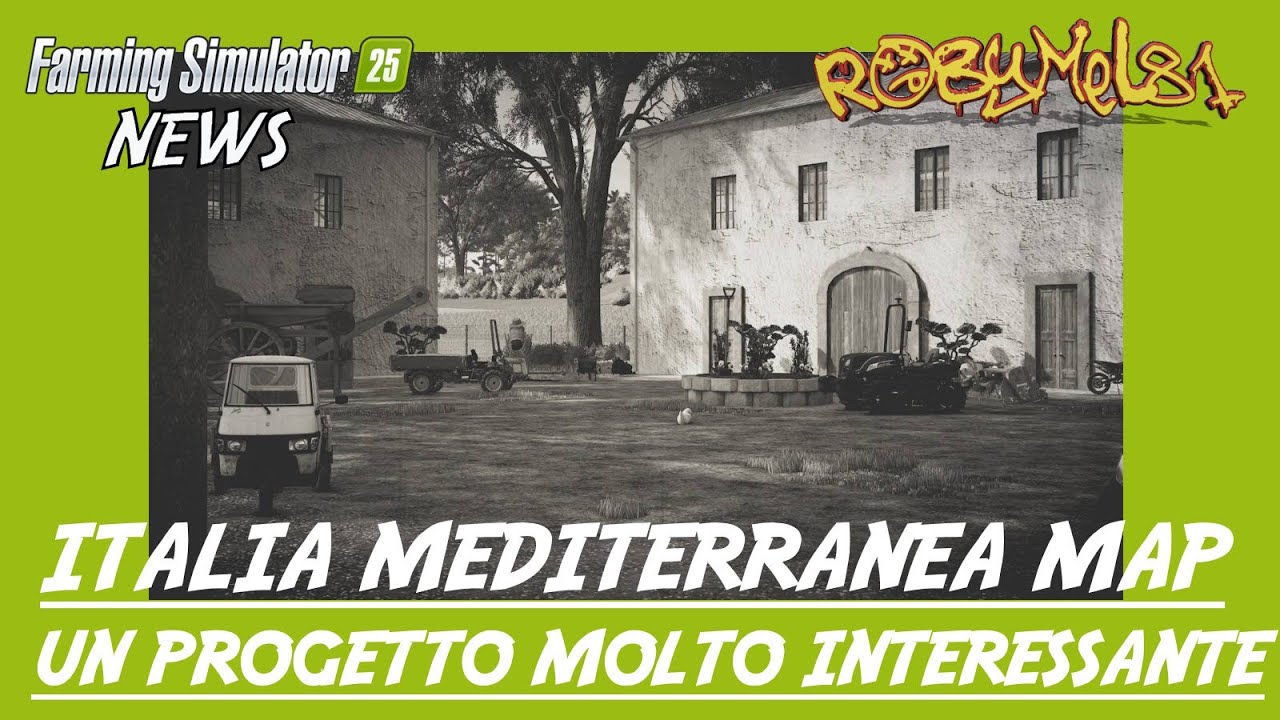 ITALIA MEDITERRANEA MAP : UN PROGETTO MOLTO INTERESSANTE 📰 FARMING ...