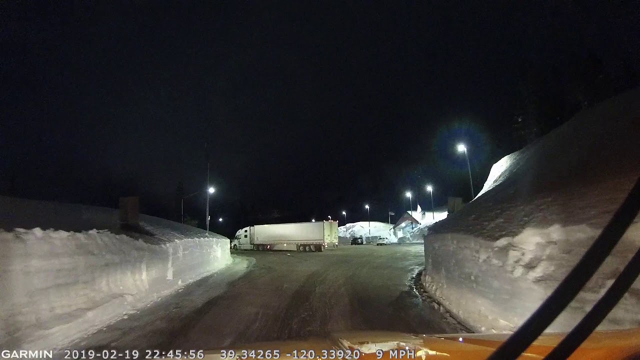 Donner Pass Rest Area Westbound - YouTube