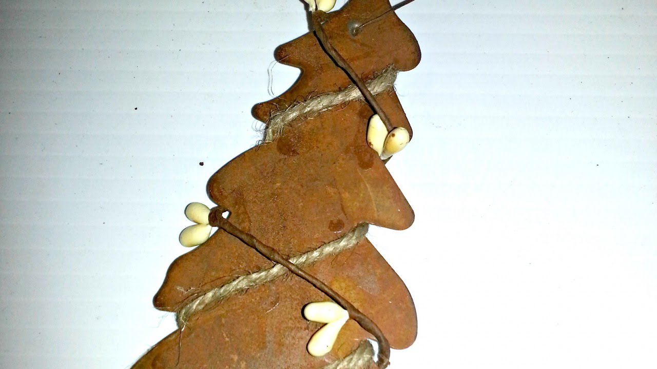Make a Recycled Rusty Tin Ornament - DIY Home - Guidecentral - YouTube