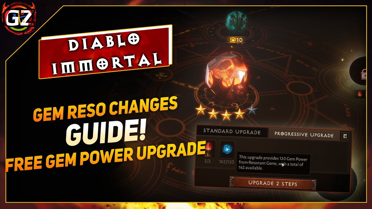 New Gem Resonance Changes - Guide to Maximize Benefits Safely | Diablo Immortal - YouTube