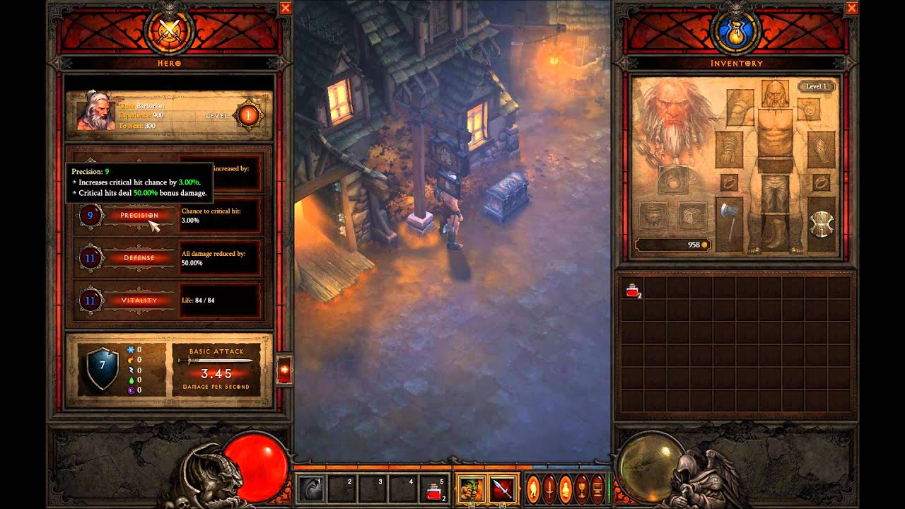 EXCLUSIVE! Diablo III Beta User Interface - YouTube