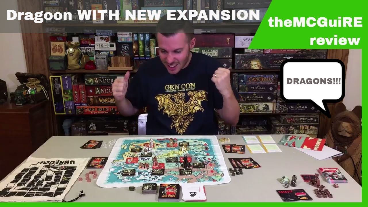 DRAGOON Board Game Review - YouTube