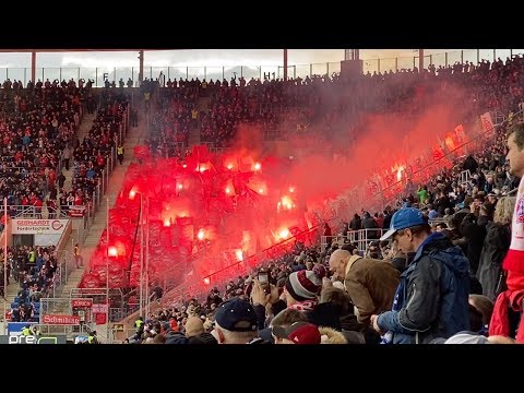FC Bayern Fans Pyro + HOPP Beleidigungen Hoffenheim : FC Bayern München 0:6