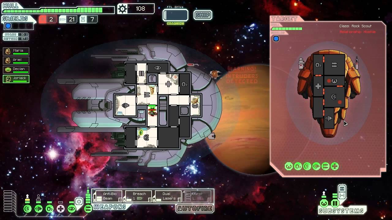 Прохождение FTL: Faster Than Light Slug-A часть 1 - YouTube