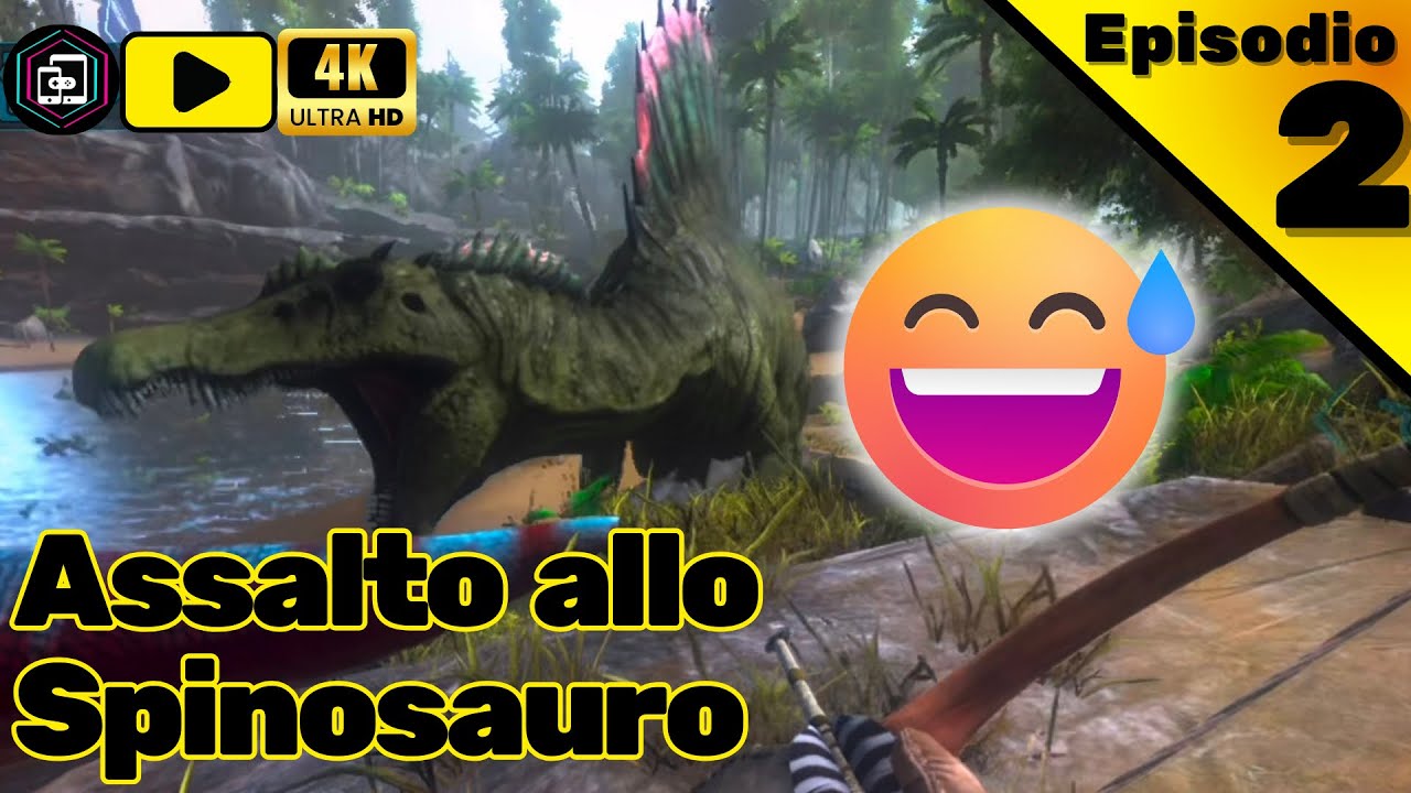Assalto allo spinosauro - ARK Ultimate mobile edition ITA - Episodio 1 ...