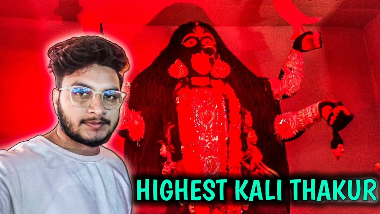 West Bengal Biggest Kali Puja 😲🙏🏻 | Asansol Big Kali Thakur | Shibu ...