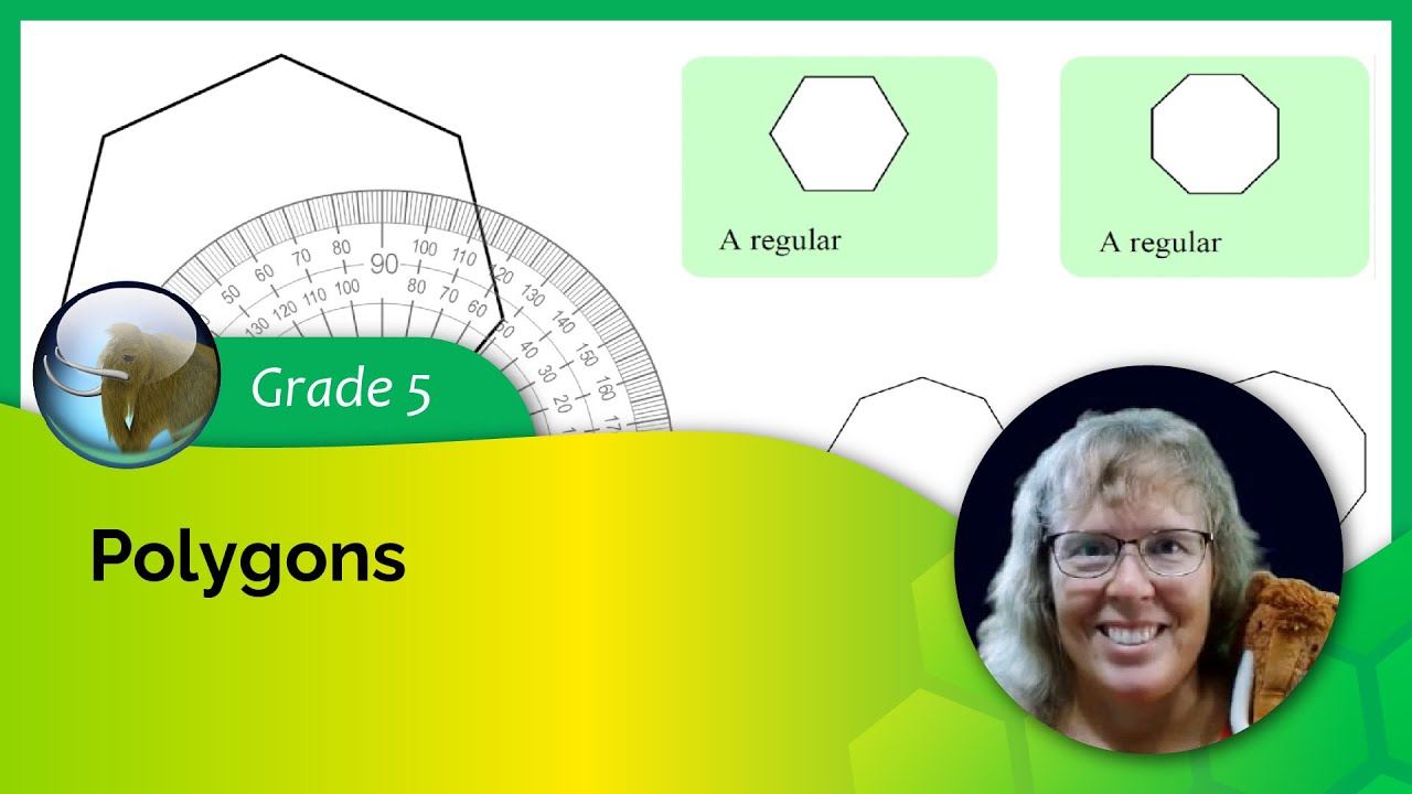 What are polygons and regular polygons? (5th grade math) - YouTube
