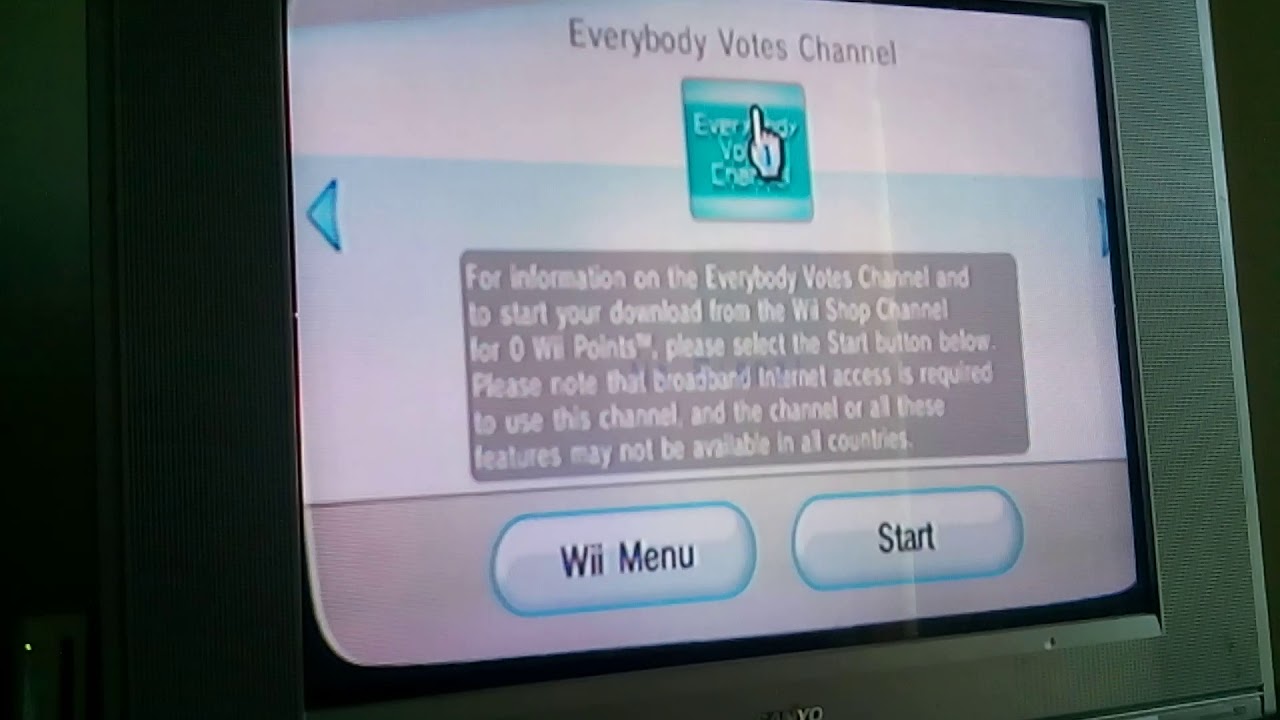 My Wii menu - YouTube