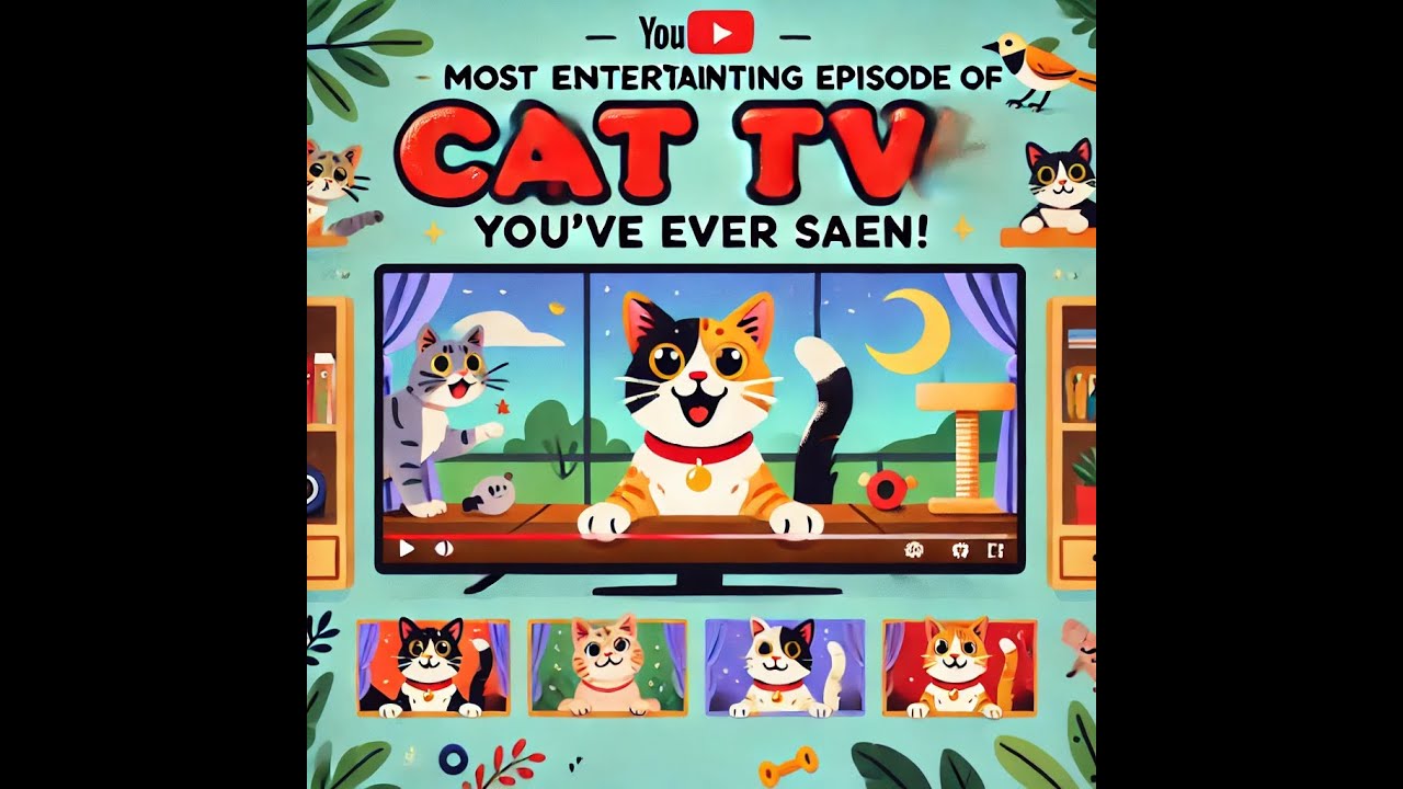 Most Entertaining Episode of "Cat TV" You've Ever Seen! - YouTube