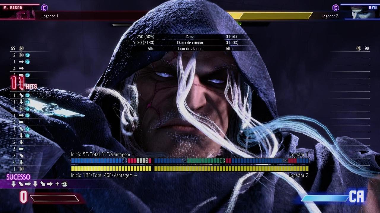 SF6 - M. Bison 2520 + 7130 combo - YouTube