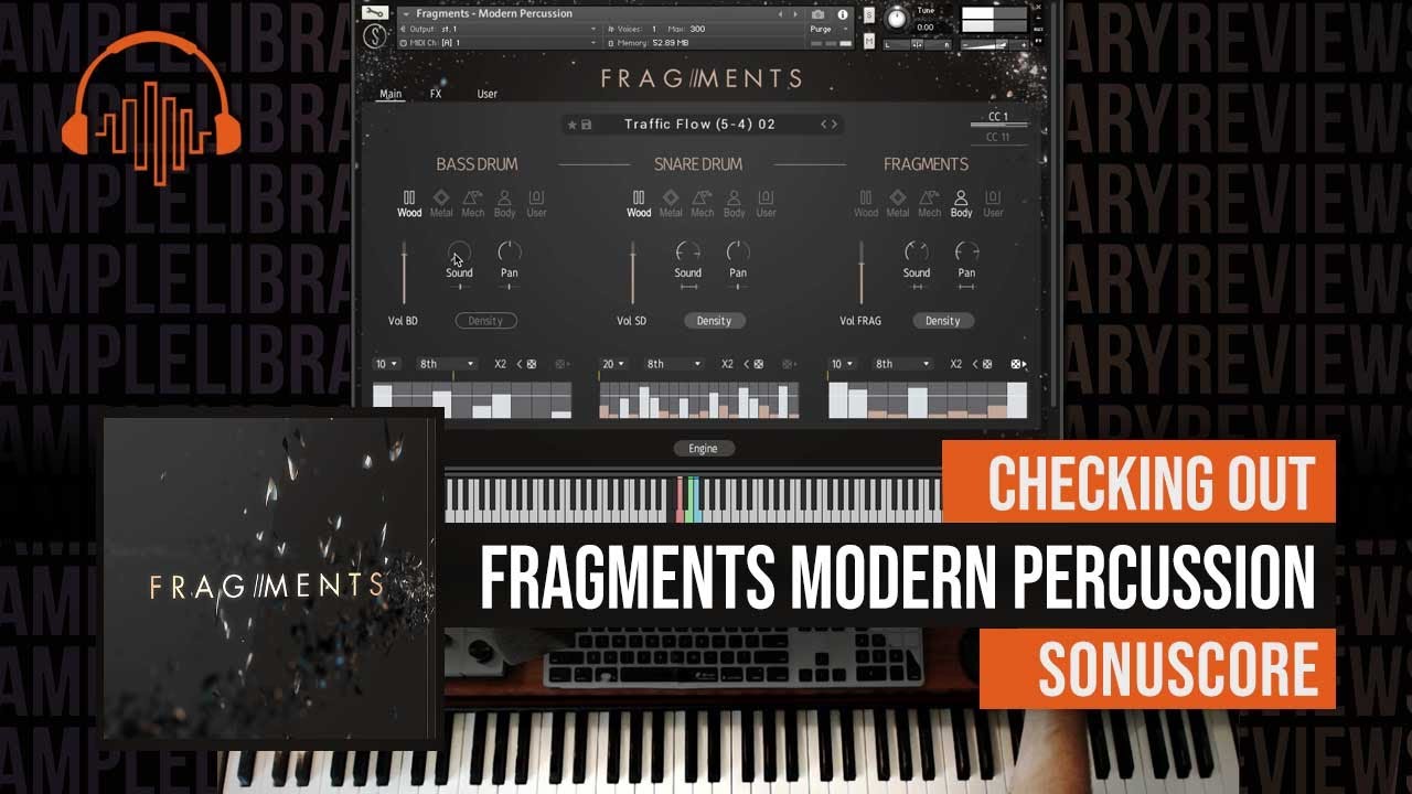 First Look: Fragments Modern Percussion by Sonuscore - YouTube
