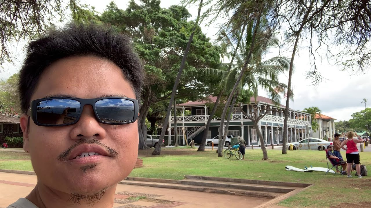 Lahaina Town Maui Hawaii Library Harbor - YouTube