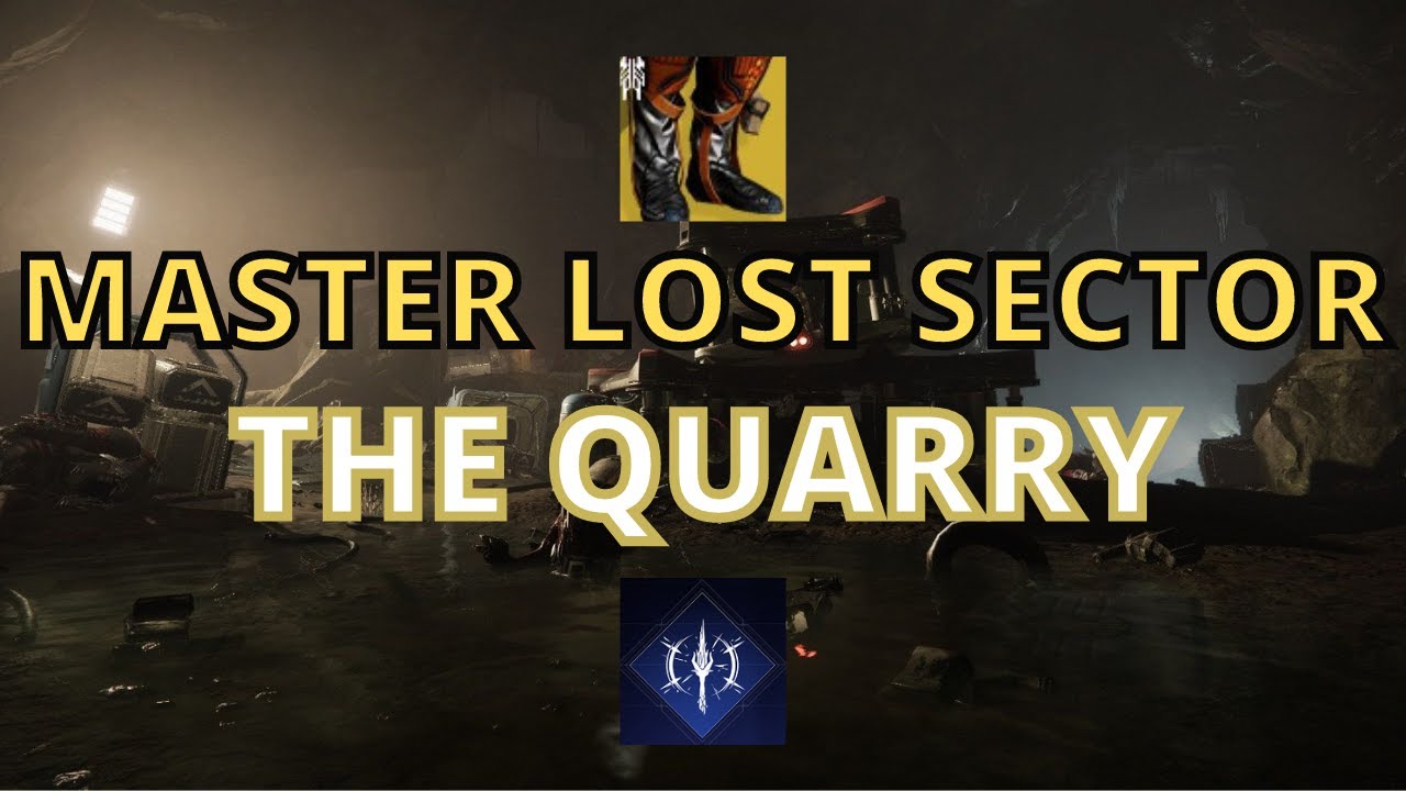 Destiny 2: Master Lost Sector - The Quarry in 6 minutes - YouTube