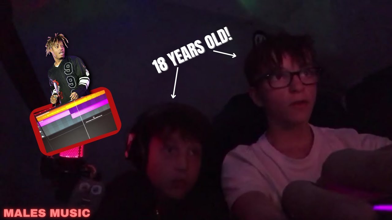 18 YR OLD PRODUCERS try to make a JUICE WRLD SONG in 5 HOURS! - YouTube