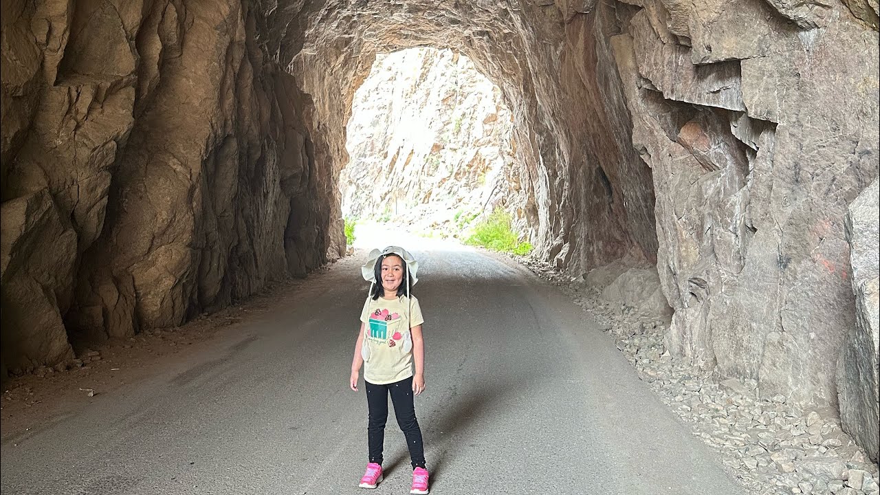 A quick drive to Gilman Tunnels of Jemez New Mexico - YouTube