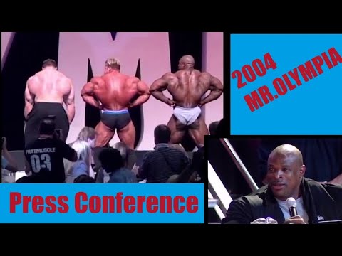 Mr Olympia 2004 Press Conference