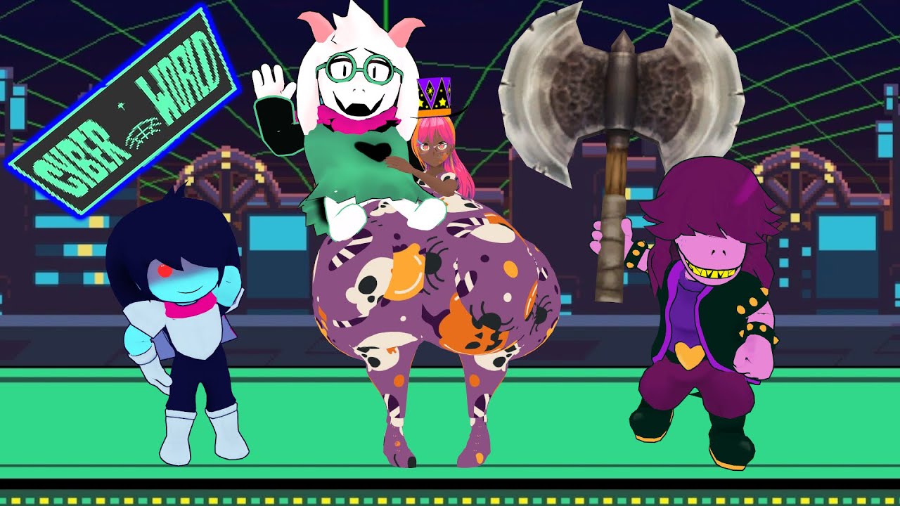 Exploring Cyber World! | Deltarune (PS4) - YouTube