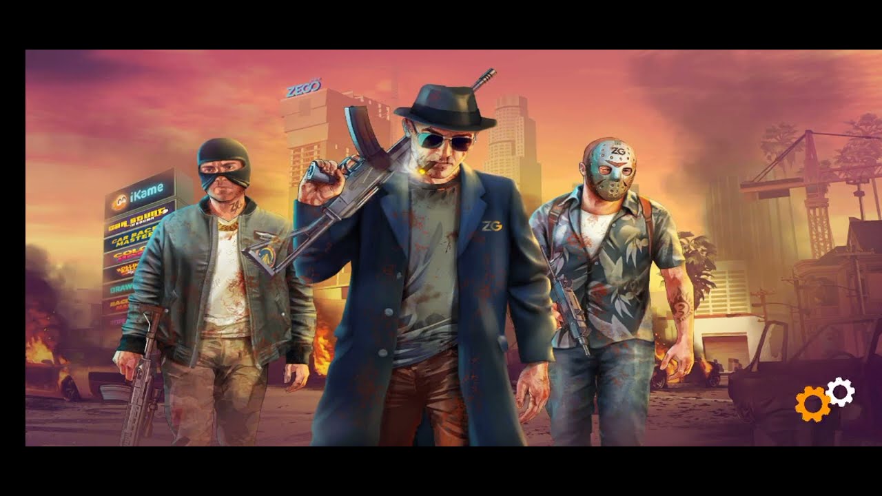 Gangster Crime, Mafia City Gameplay || Dino Gangster Mafia Gameplay ...