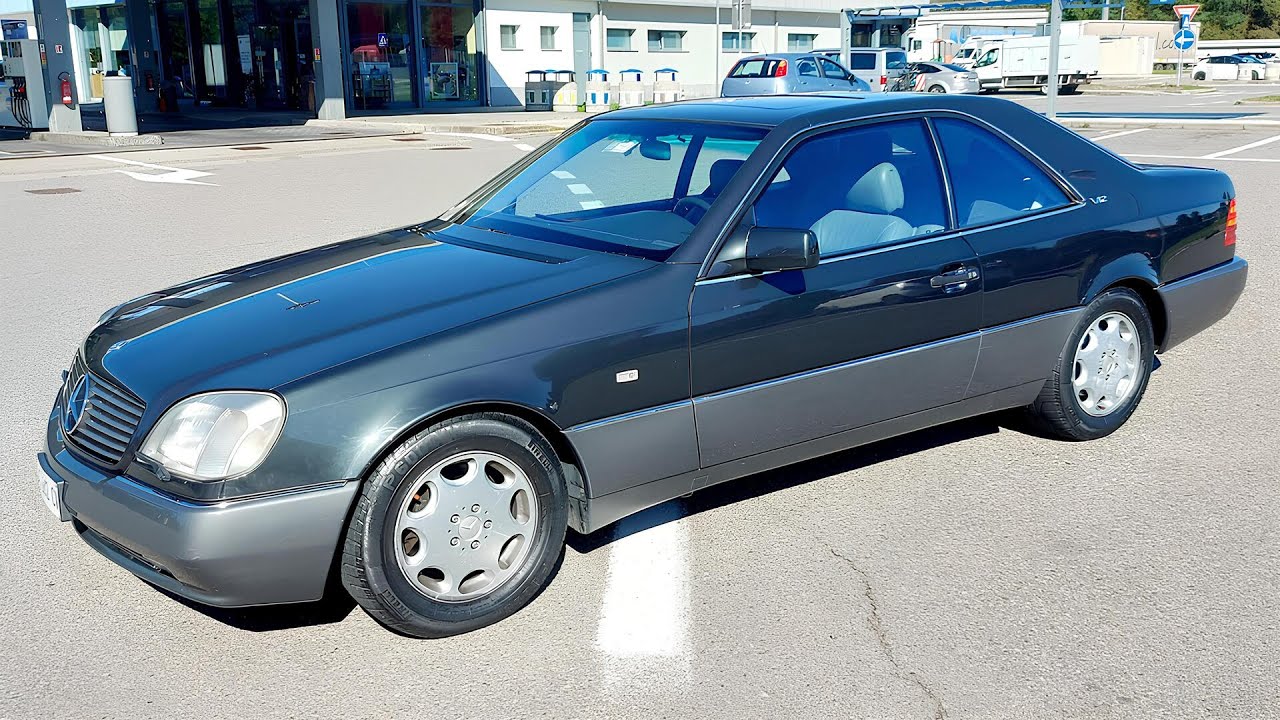 Mercedes-Benz 600 SEC (1993) onboard - YouTube