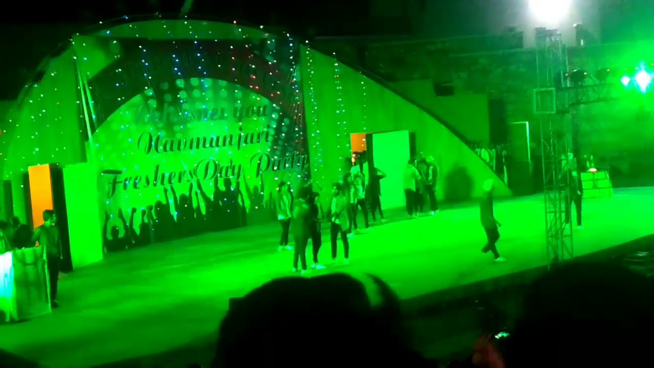 clg fresher party - YouTube