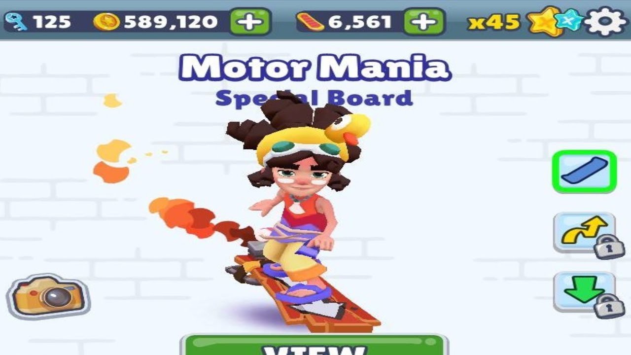 Unlocking The New Motor Mania Board and the weekly record Subway ...