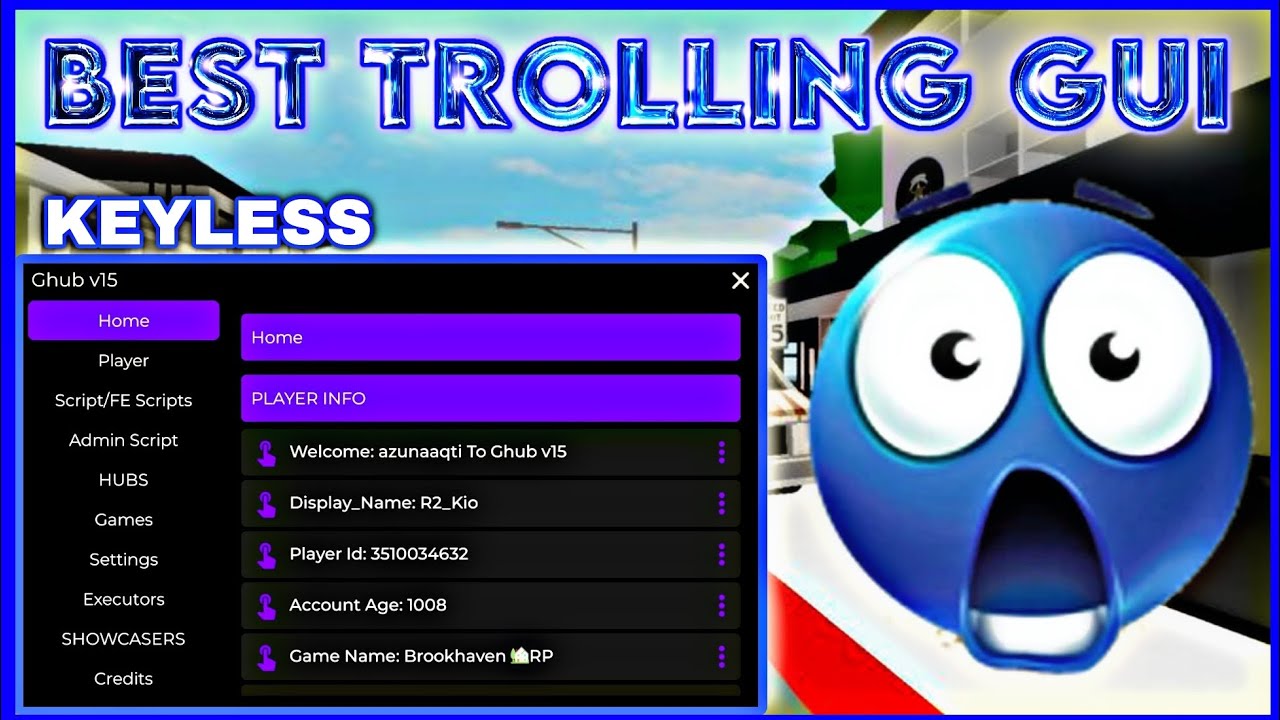 [🏡UPD] BROOKHAVEN BEST TROLLING GUI UNIVERSAL SCRIPT | FREE, KEYLESS ...