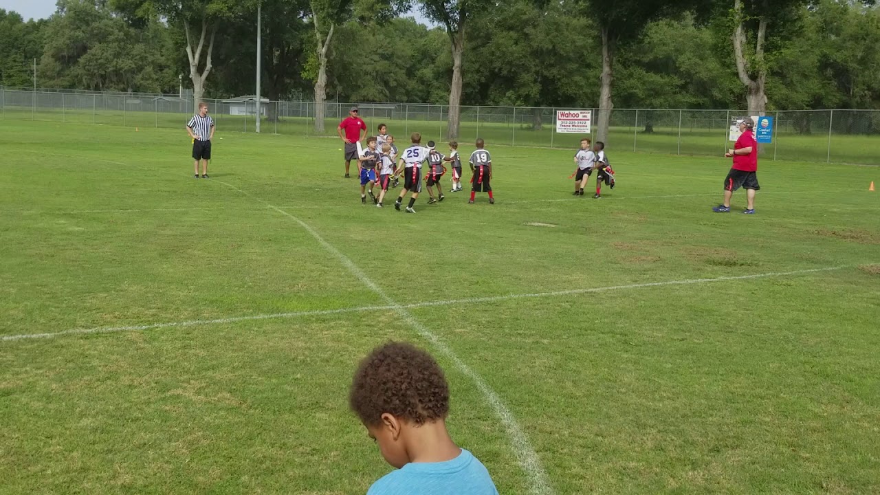 Jayvin Williams Flag Football(9) - YouTube